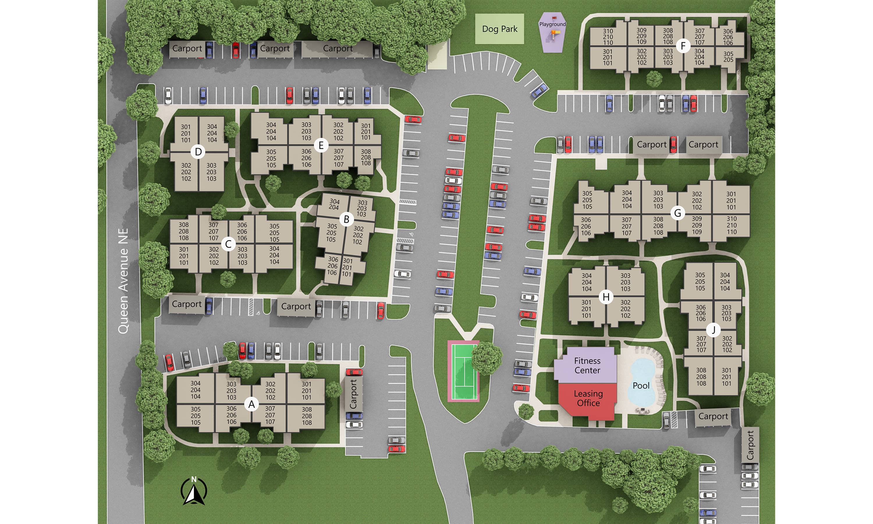 Interactive Map | Crown Pointe