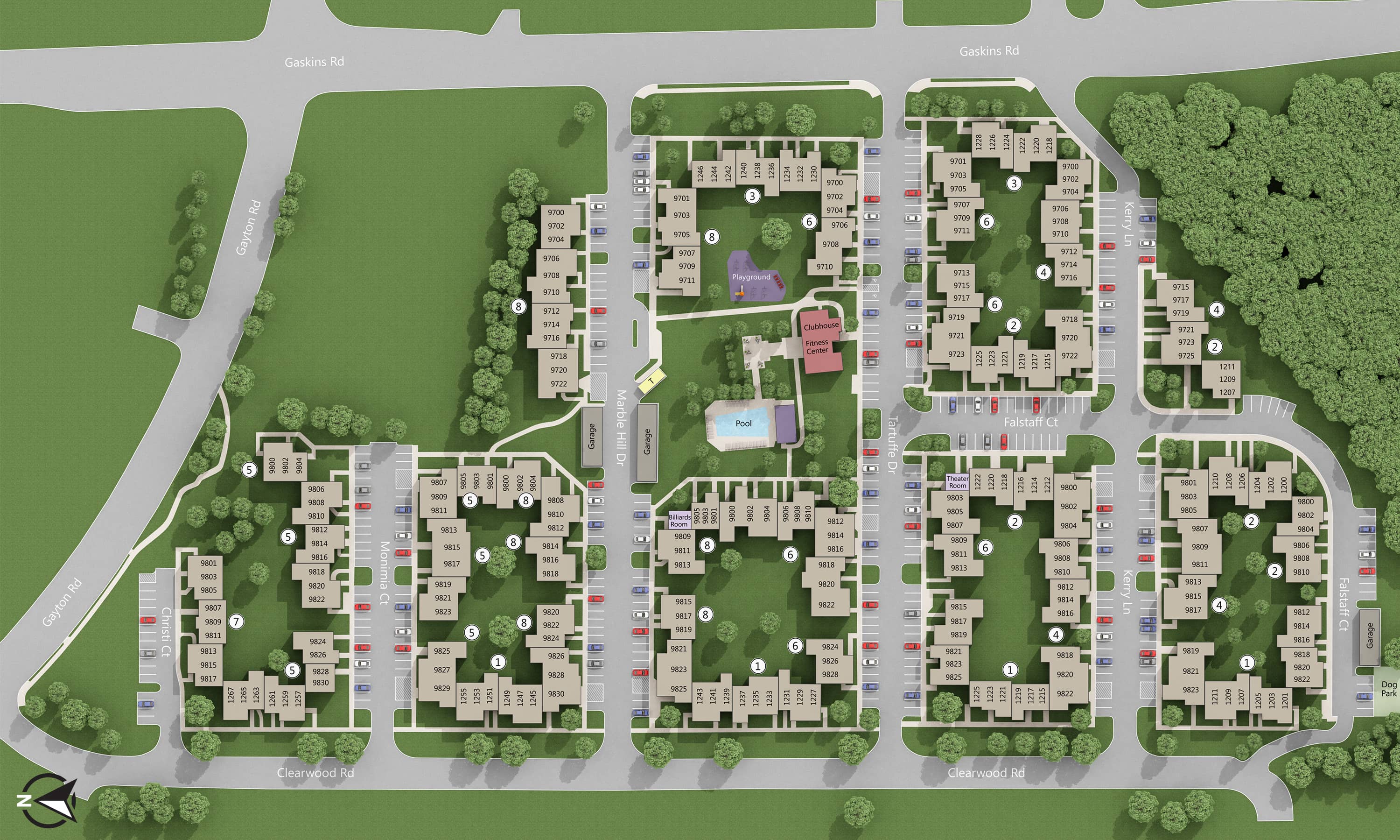 Interactive Map | Gayton Pointe Townhomes