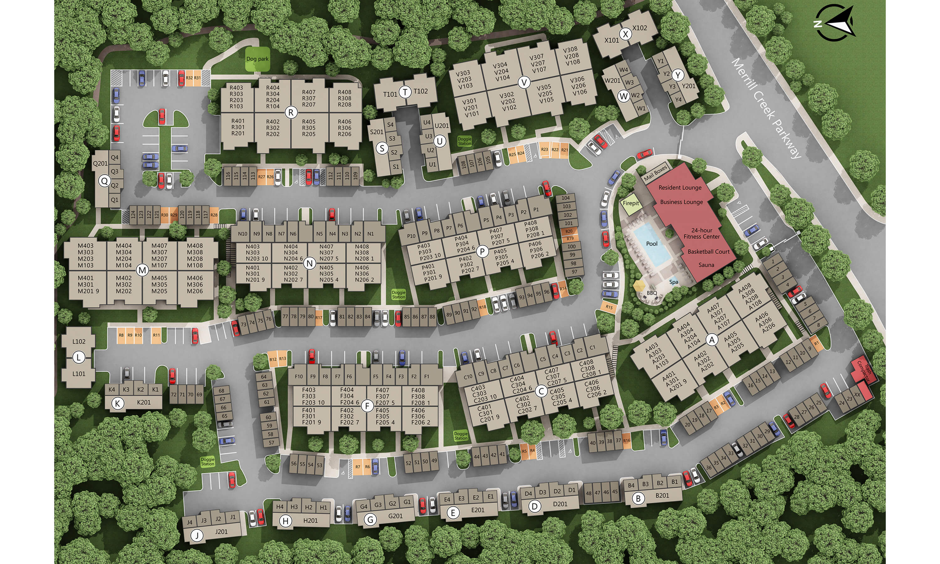 Interactive Map | Hearthstone at Merrill Creek