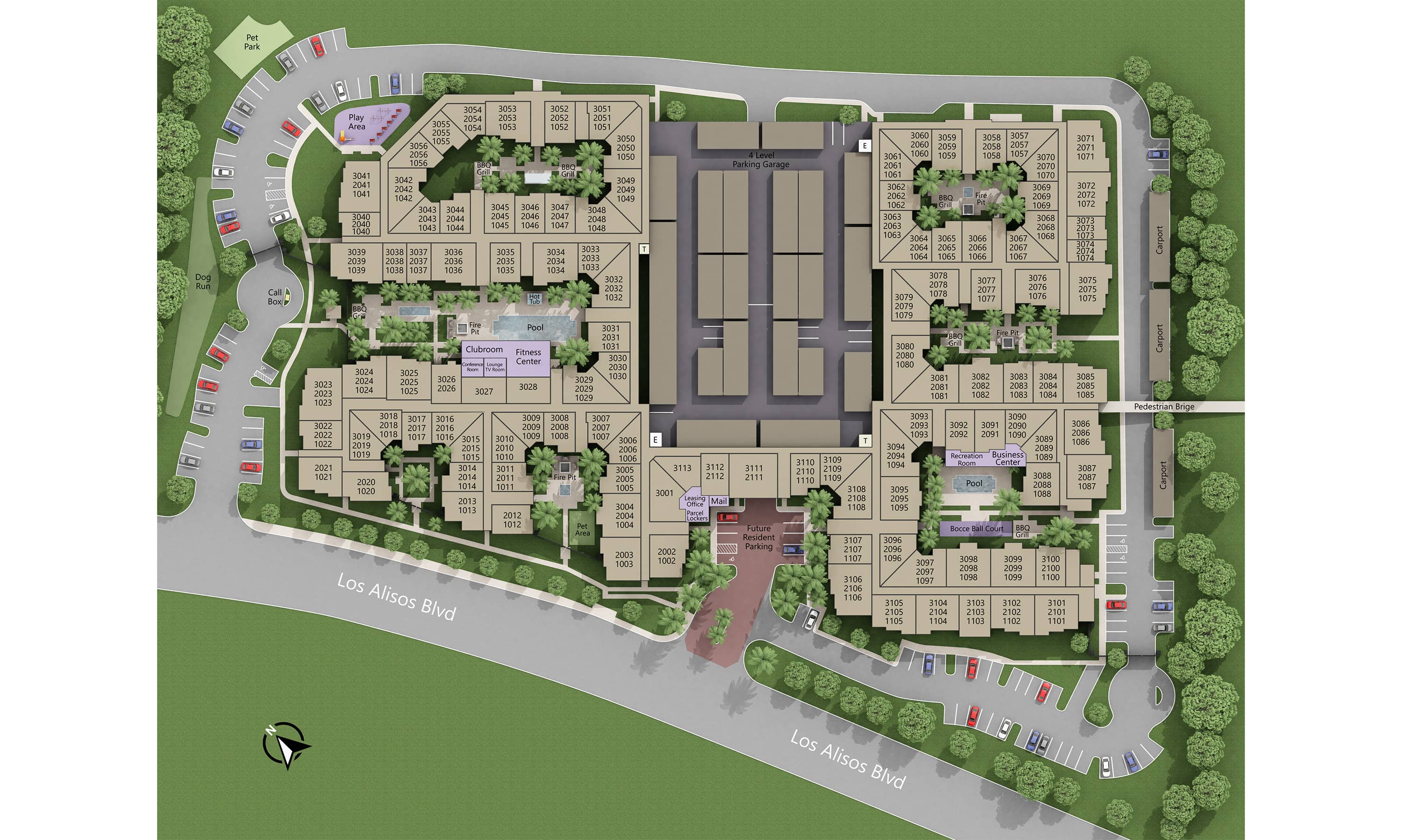 Interactive Map | Los Alisos at Mission Viejo