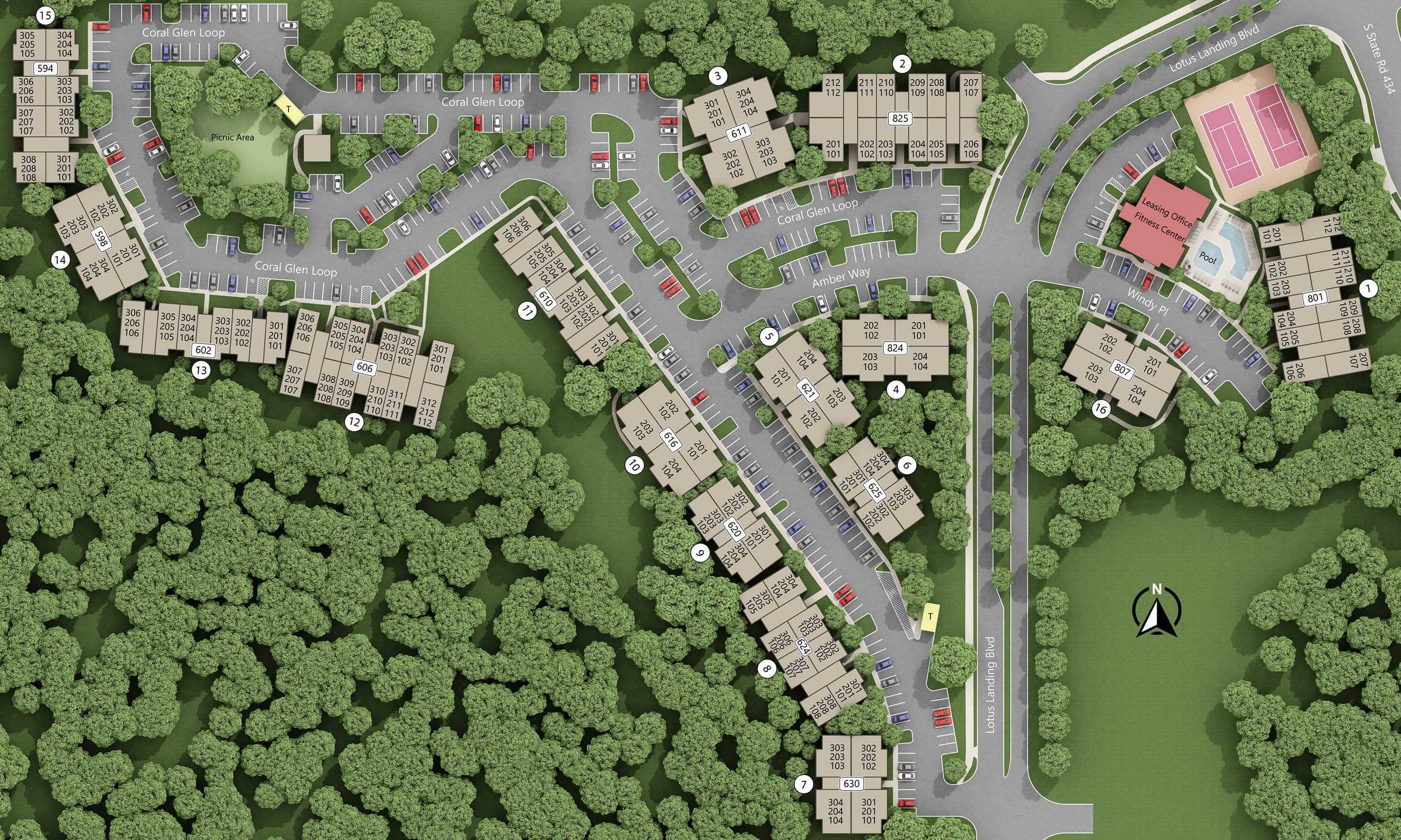 Interactive Map | Lotus Landing