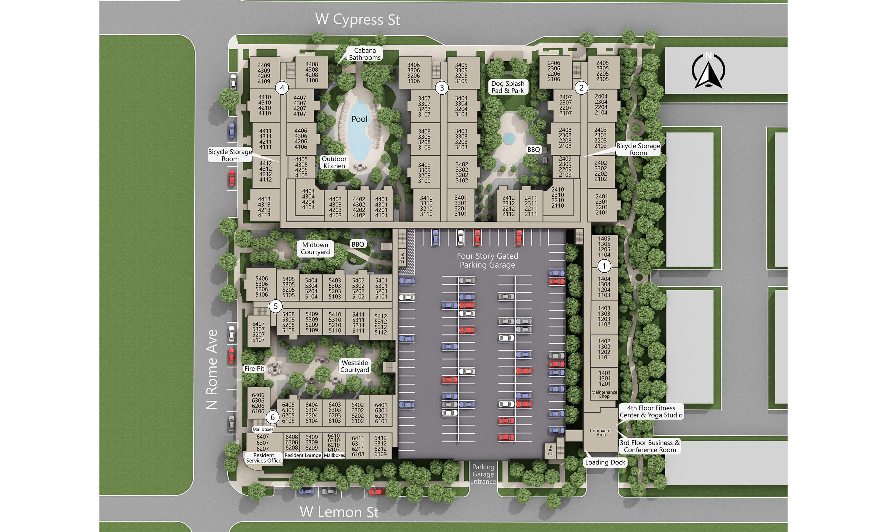 Interactive Map | The Vintage Lofts at West End